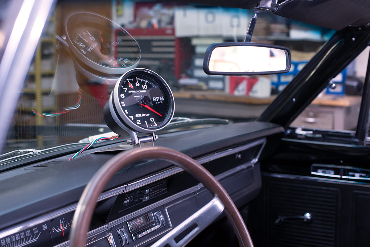 No Drill Dash Mounted Tach Bracket – Schumacher Creative Services Inc ...